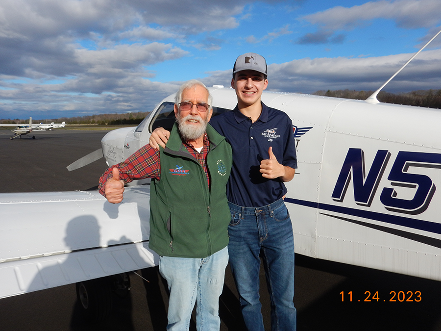 Ray Scholar Milestones in November 2023 | EAA